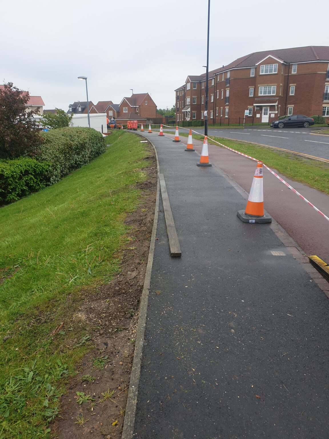 Bird Mouth Fencing - KJ Groundworks